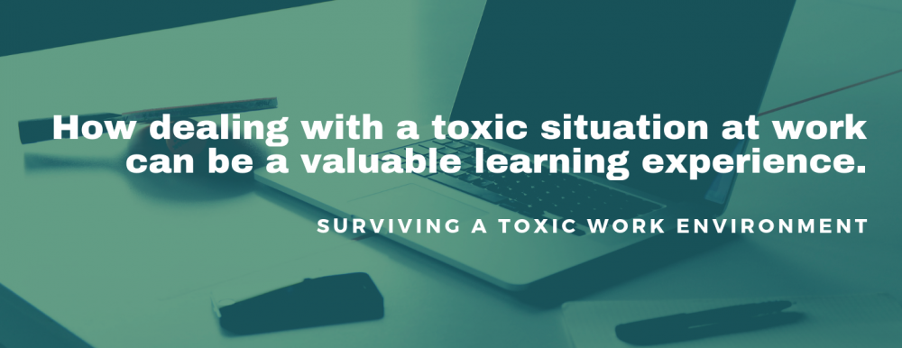 Surviving a toxic work environment - Tracy Billingham